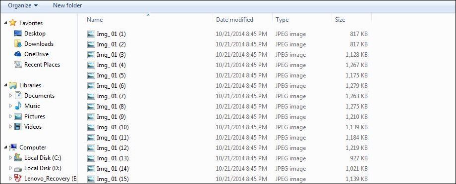 How to rename multiple files in Windows